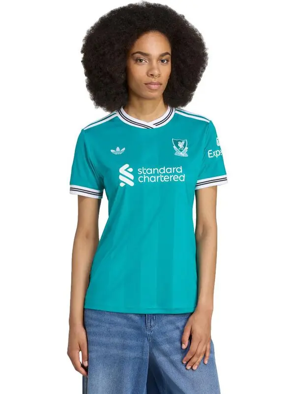 Adidas Liverpool Fc 25/26 Third Jersey - Sea Green