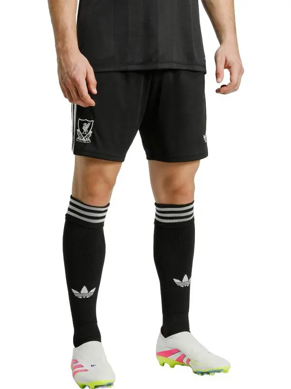 Adidas Liverpool Fc 25/26 Third Goalkeeper Shorts - Black