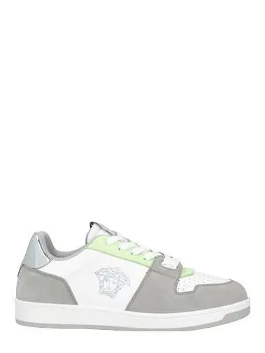 Versace Leather Sneakers - White