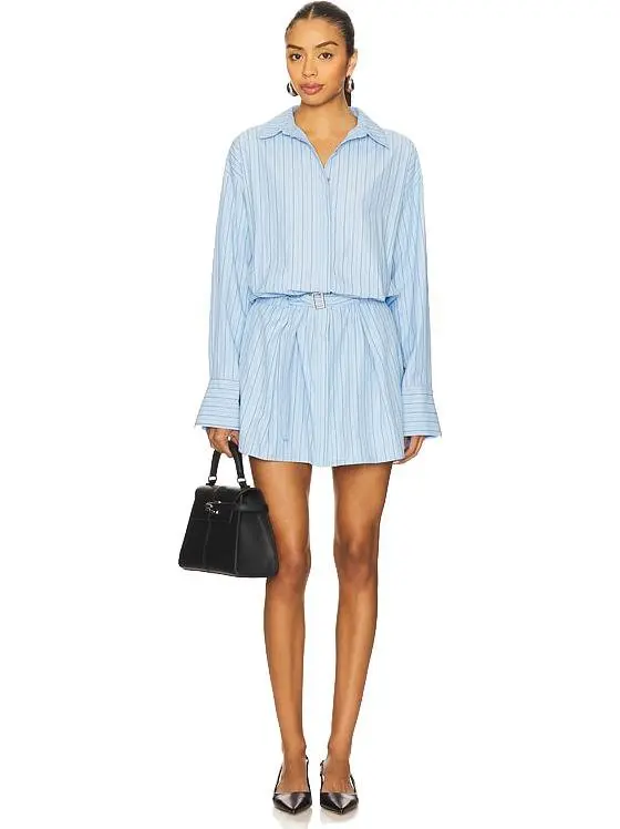 SOVERE / Brynn Shirt Dress - Venice Blue Stripe