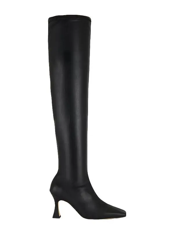 TONY BIANCO Fancy Over The Knee Boot - Black Venezia