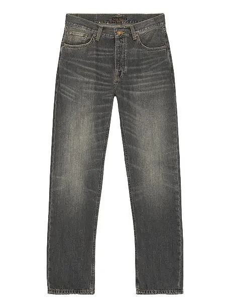 Nudie Jeans Rad Rufus Jeans - Grey Crosshatch