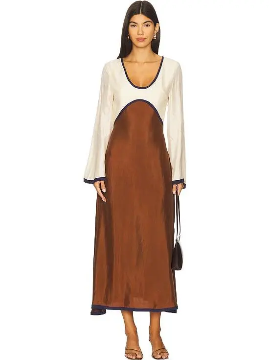 SANCIA Rosalind Dress - Tawny