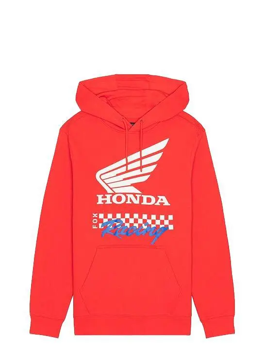 FOX RACING X Honda Fleece Hoodie - Red