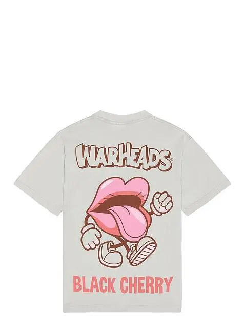 PHILCOS Warheads Black Cherry Tee In Light - Grey