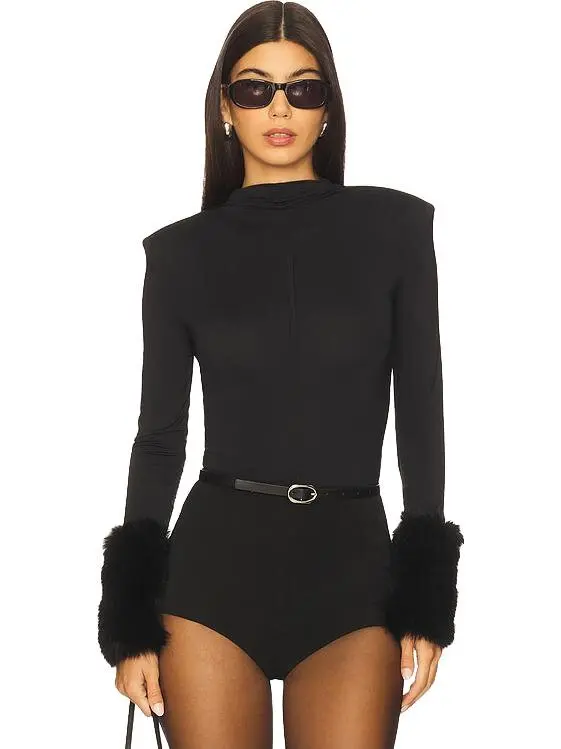 Bronx And Banco Eleanor Bodysuit - Black