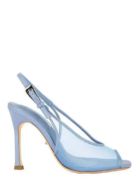 TONY BIANCO Dare Slingback Pump - Denim Nylon