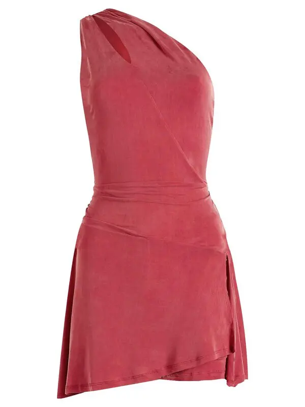 PEACHY DEN The Kylie Skort Dress - Redsandstone