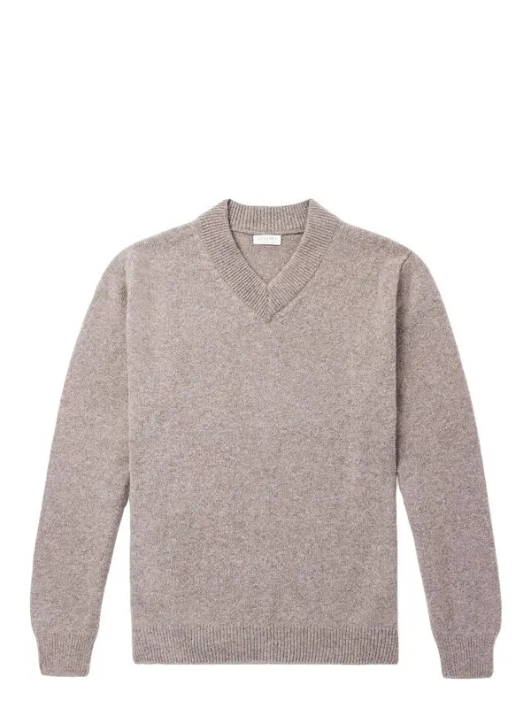 Sunspel Wool Sweater - Gray