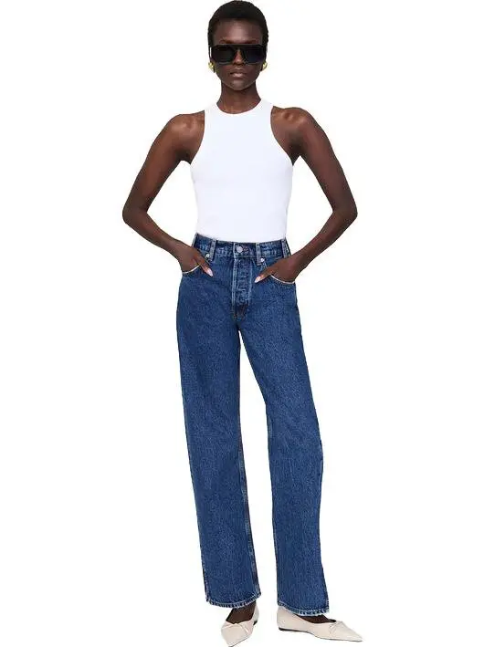 ANINE BING Roy Jean - Clean Indigo Denim