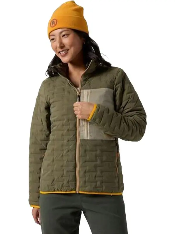 BACKCOUNTRY Peale Primaloft Stitch-free Baffle Stretch Jacket - Kalamata