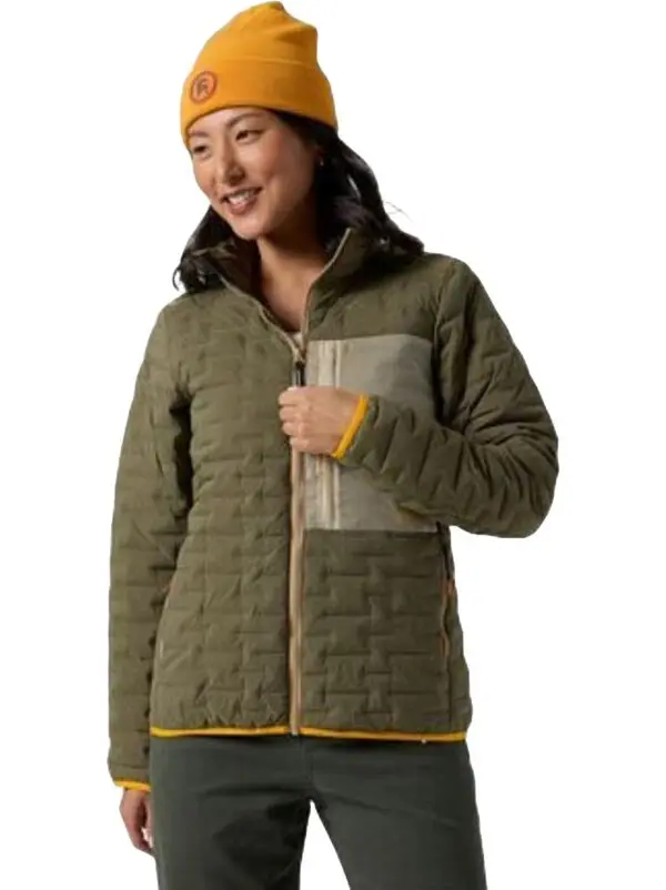 BACKCOUNTRY Peale Primaloft Stitch-free Baffle Stretch Jacket - Kalamata