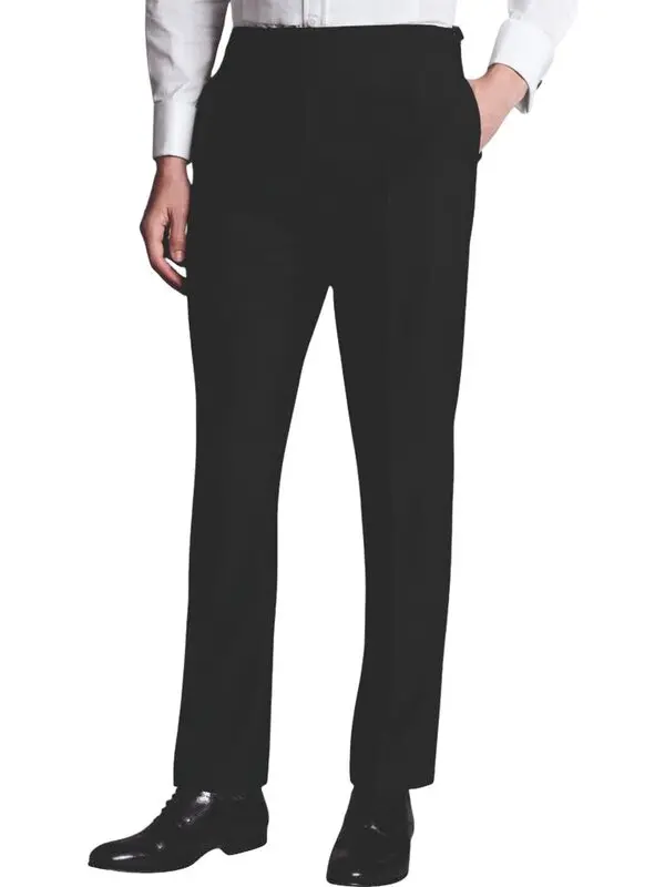 CHARLES TYRWHITT Dinner Suit Trousers - Black