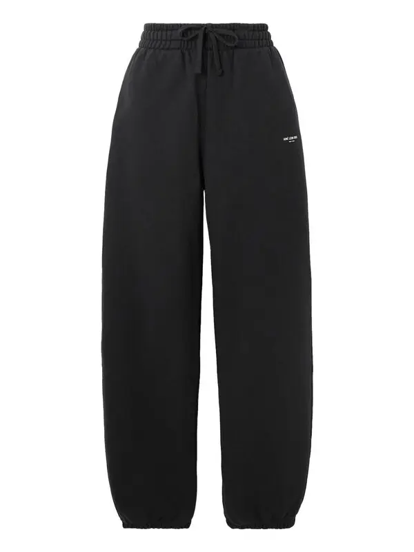 Aimé Leon Dore Cotton-jersey Track Pants - Black