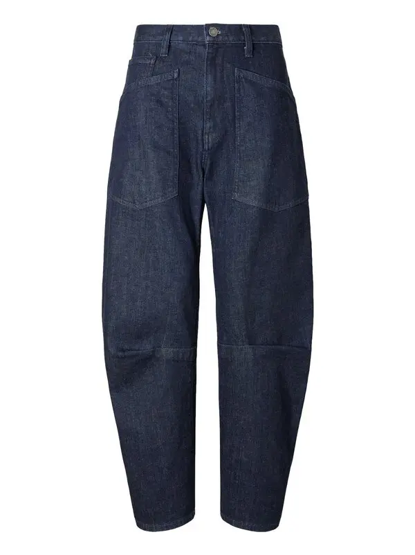 NILI LOTAN Shon Boyfriend Jeans - Blue