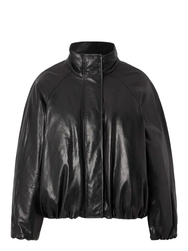 Proenza Schouler Laney Leather Jacket - Black