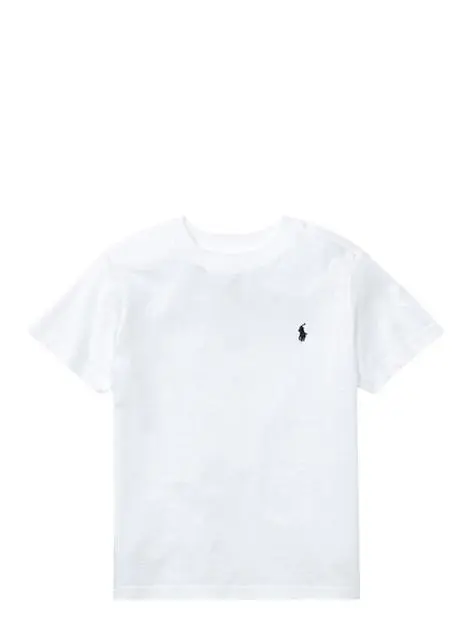 Polo Ralph Lauren Short Sleeve Cotton Jersey Crewneck T-shirt - White