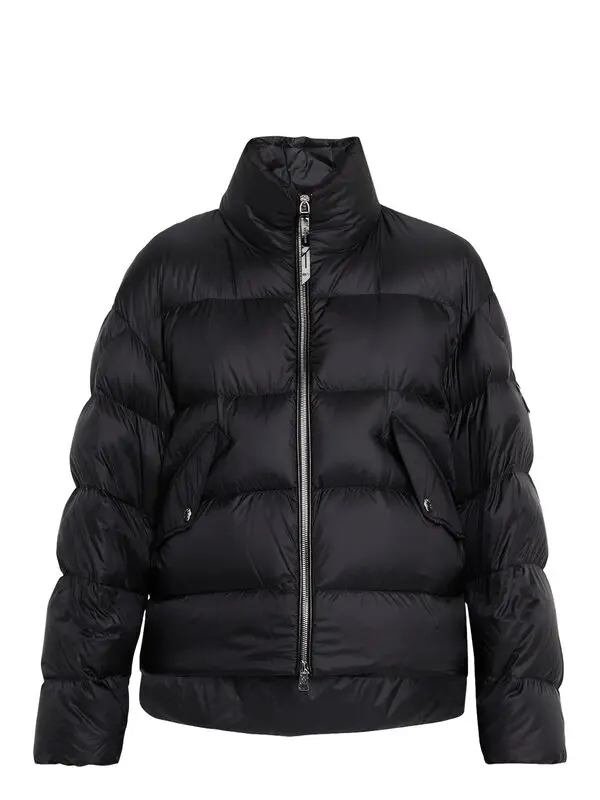 Moncler X Ee72 Edward Enninful Blas Short Down Jacket - Black