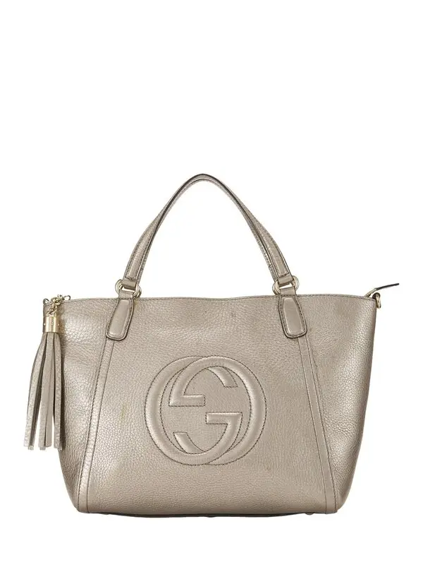 Gucci Soho Top Handle Bag - Gold