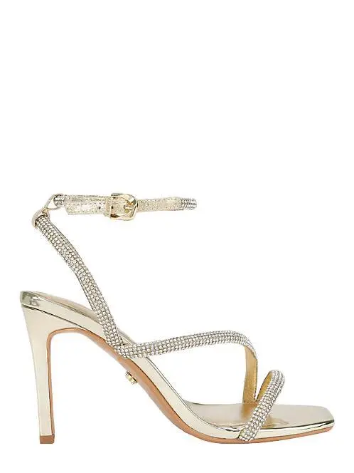 Carvela Paparazzi Wide-fit Heeled Sandals - Gold