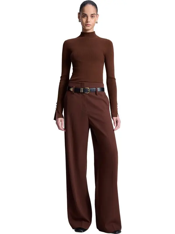 A.L.C. Liam Tailored Pant - Brunette