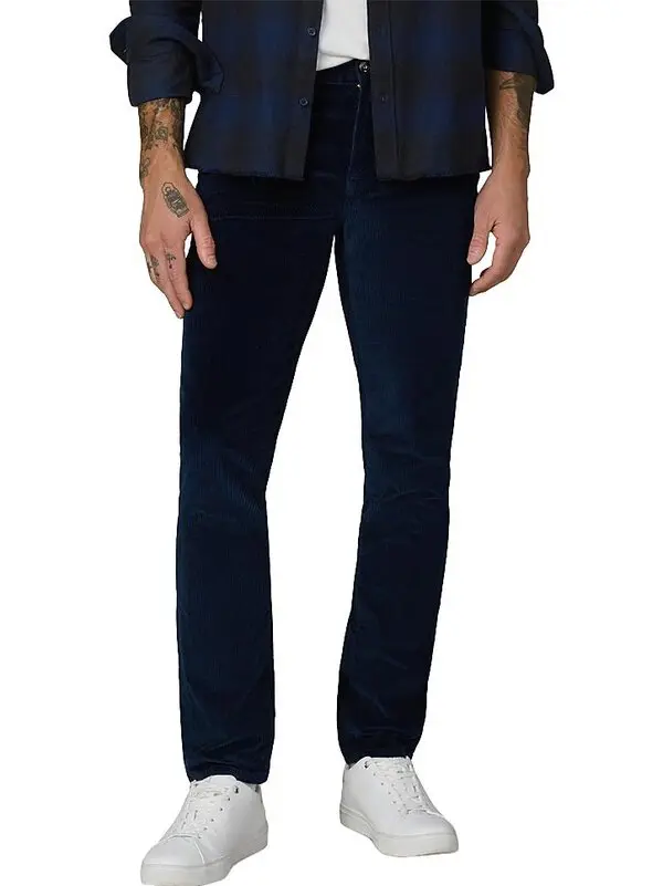 Joe's Jeans The Brixton Slim Straight Fit Corduroy Pants - True Navy
