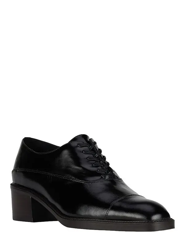 Jeffrey Campbell Thatch Oxfords - Black Crinkle