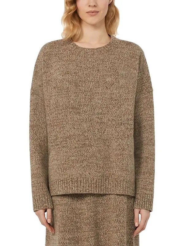 Max Mara Sibari Wool Sweater - Hazelnut Brown