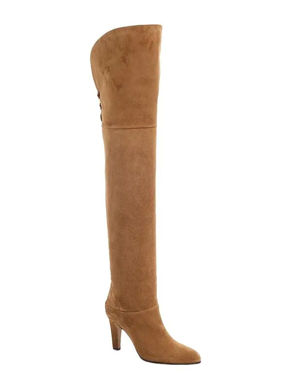 Chloé Eve Over-the-knee Boots - Pure Brown