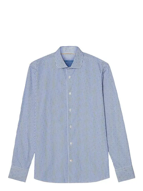 Robert Talbott Reynolds Fil Coupe Shirt - Blue/white