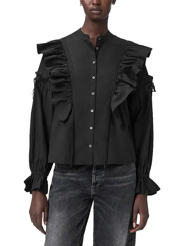 ALLSAINTS Lulu Shirt - Black
