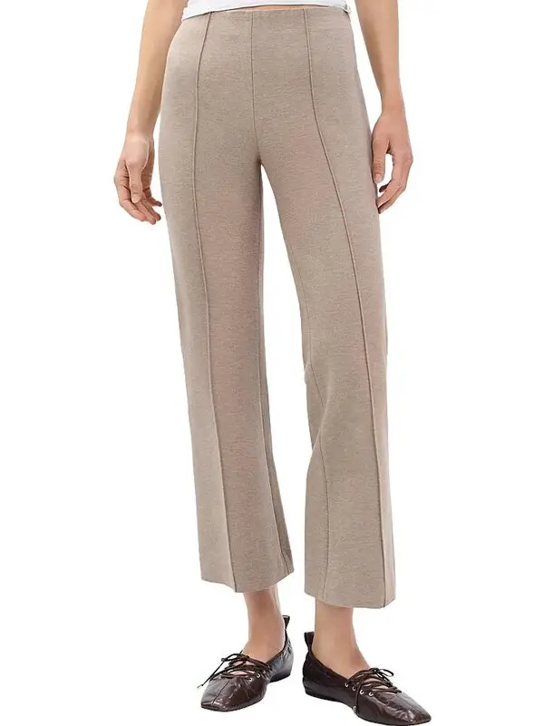 Rag & Bone Irina Kick Flare Pants - Heather Oat