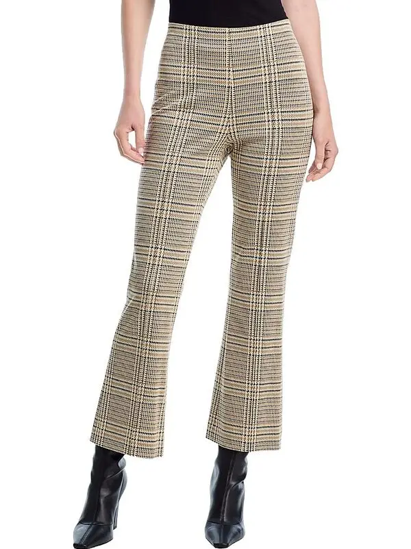 Rag & Bone Irina Kick Flare Pants - Tan Multi