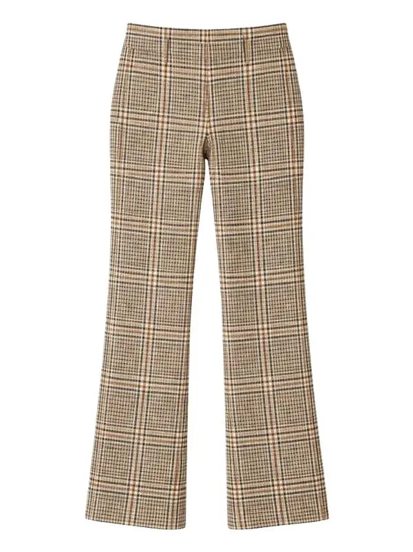 Rag & Bone Irina Kick Flare Pants - Tan Multi