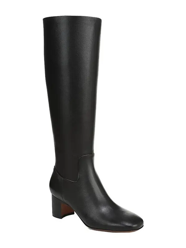Vince Kellan Wide Calf Boots - Black