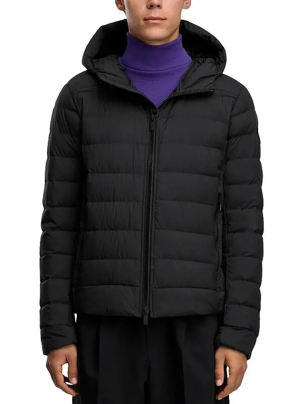 Canada Goose Crofton Enduraluxe Hooded Jacket - Black
