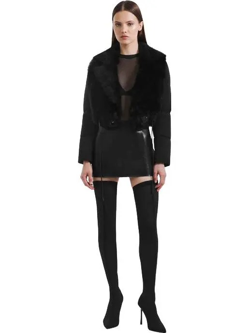 Rudsak Lilah Cropped Jacket - Black