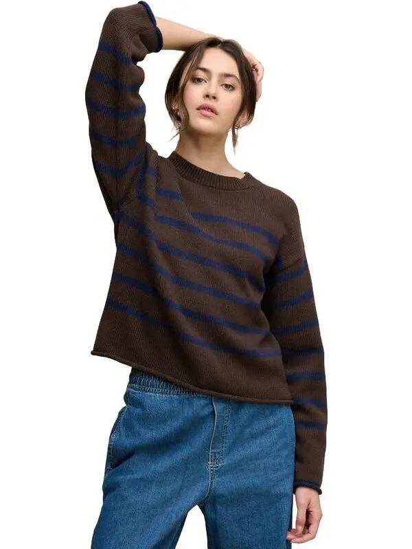 Velvet By Graham & Spencer Lucia Sweater - Natural
