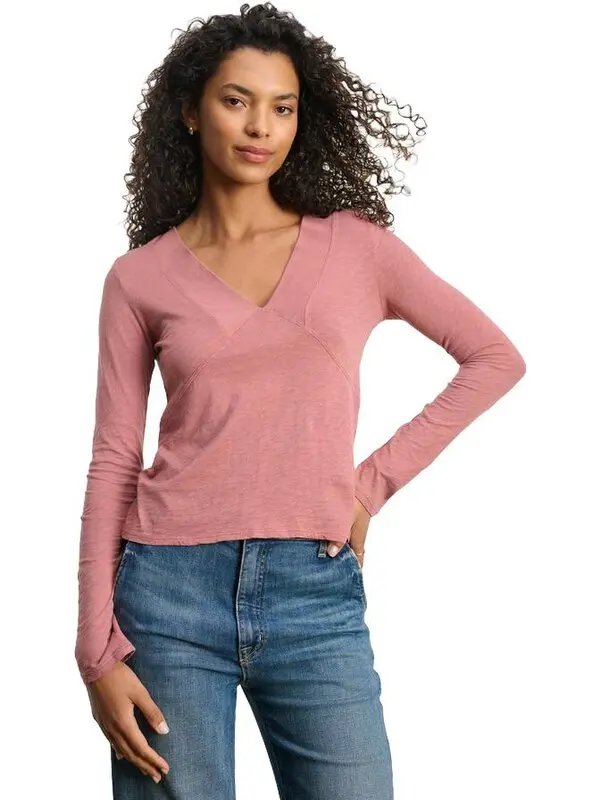 Velvet By Graham & Spencer Nessa Tee - Pink