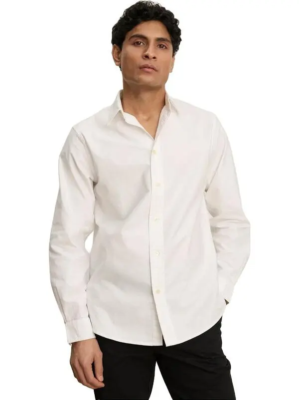 Velvet By Graham & Spencer Emmett Button-down Shirt - White