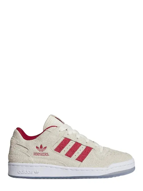 Adidas Forum Low Indiana Hoosiers Sneakers - Cream/red/white