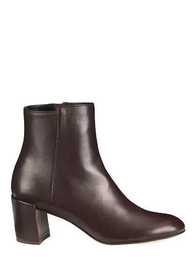 Agl Lynn Heeled Leather Ankle Boots - Testa Di Moro