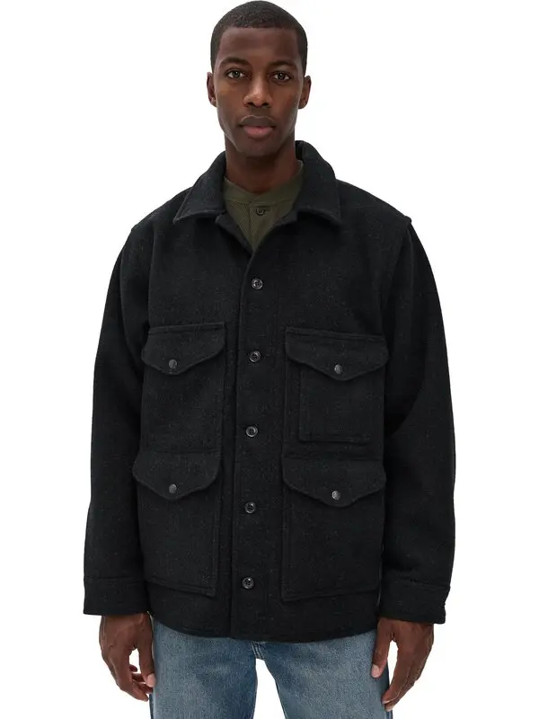 Filson Mackinaw Cruiser Coat - Charcoal