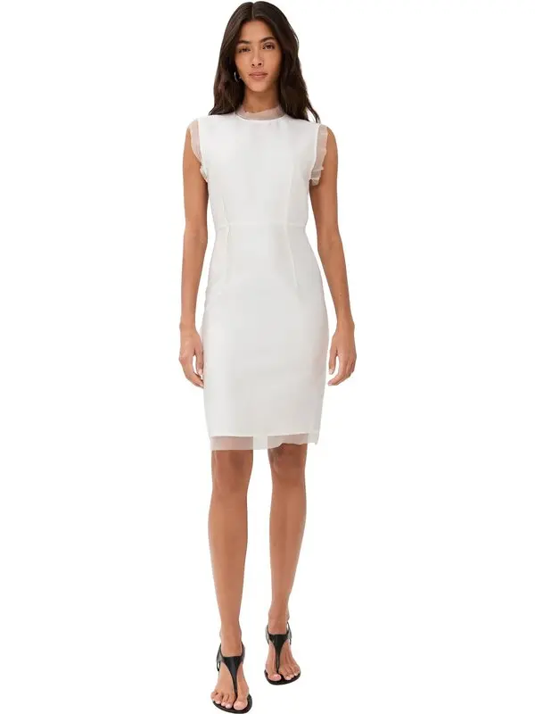 THE GARMENT Vivaldi Shift Mini Dress - Cream