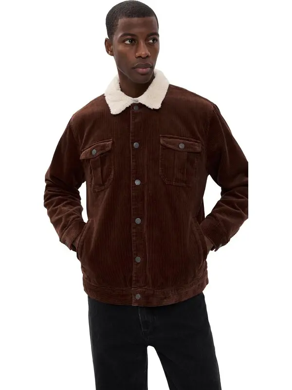 KATIN Harris Corduroy Jacket - Mahogany