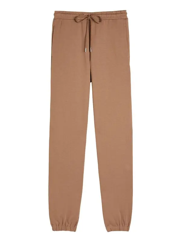 Max Mara Levico Cotton-blend Sweatpants - Camel