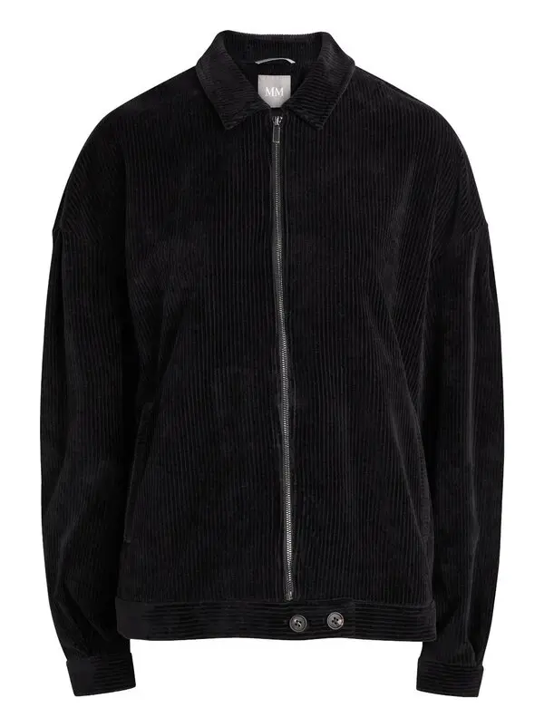 Max Mara Damara Corduroy Jacket - Black
