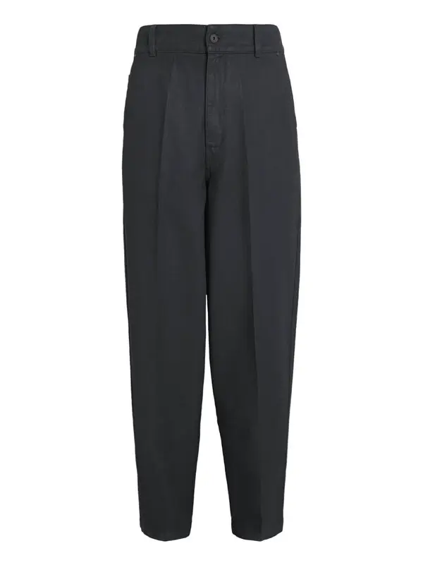 LEMAIRE Barrel-leg Trousers - Navy