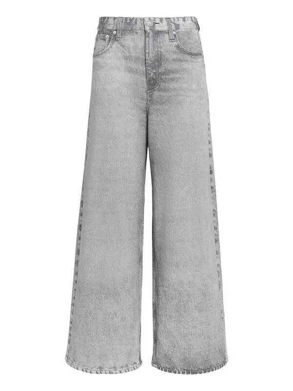 Rag & Bone Miramar Sofie Ankle-length Trousers - Grey