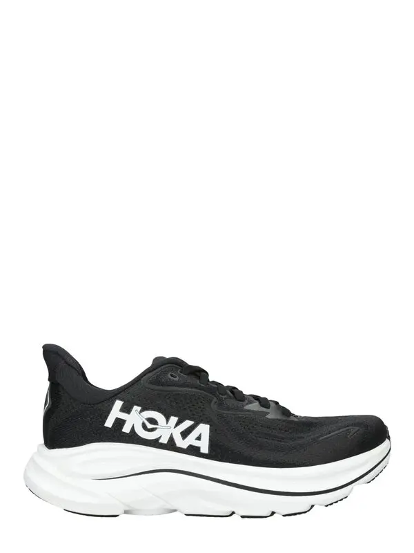 HOKA Clifton 10 Running Trainers - Black